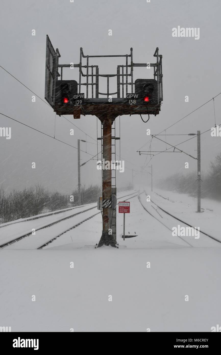 Victorian railway signals hi-res stock photography and images - Alamy