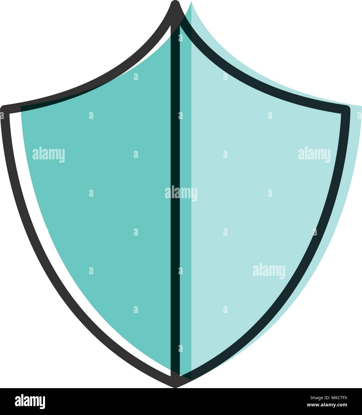 moved color security shield protection object to privacy Stock Vector ...