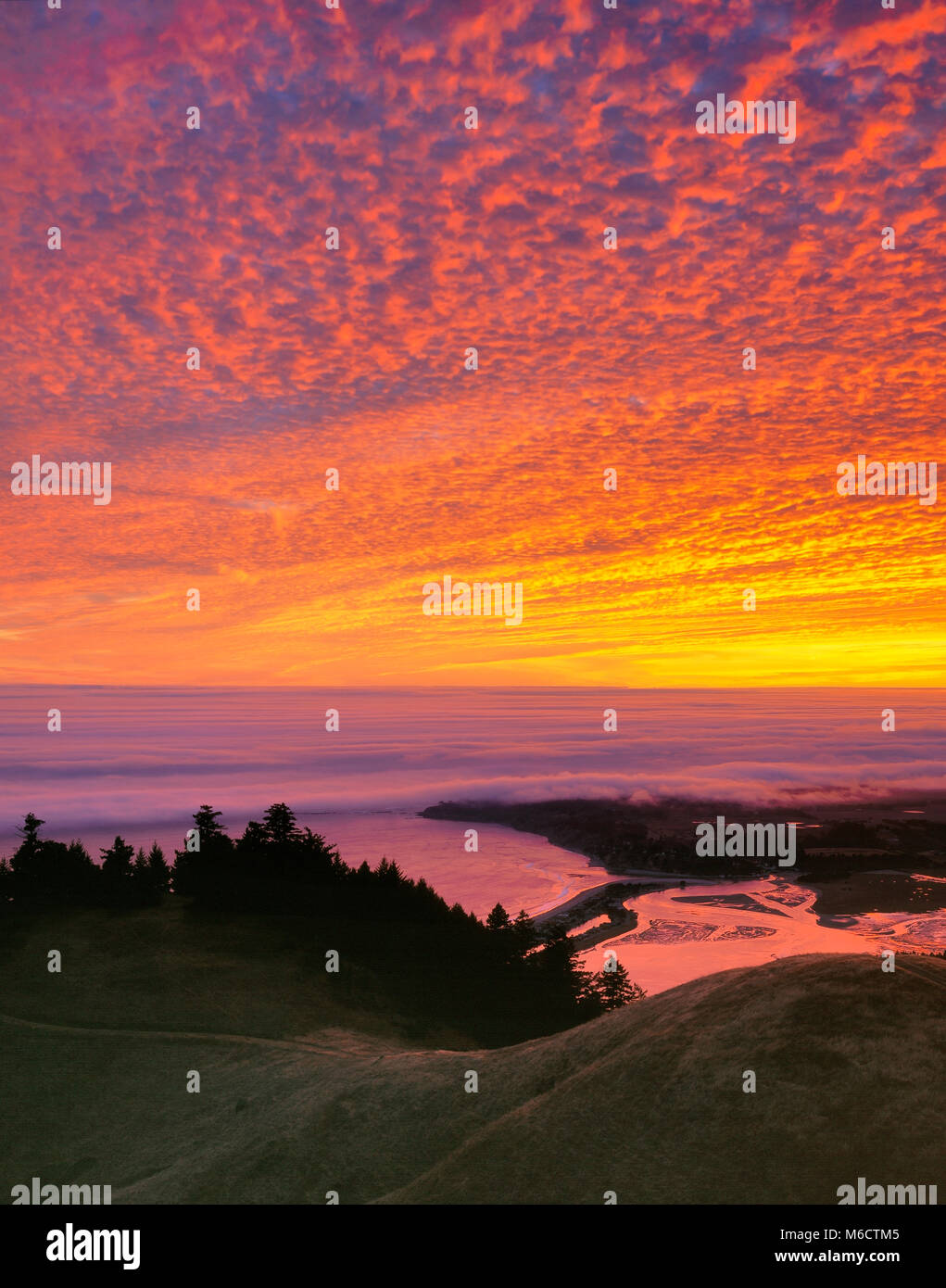 Golden Gate National Park Sunset