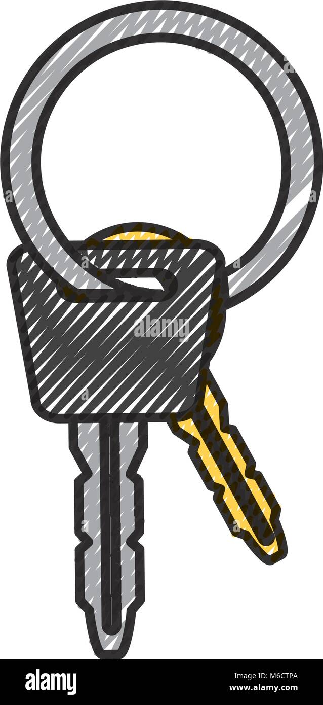 Driver unlock car Stock Vector Images - Alamy