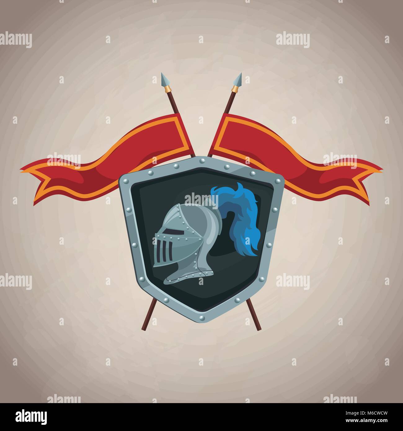 Medieval army emblem Stock Vector Image & Art - Alamy
