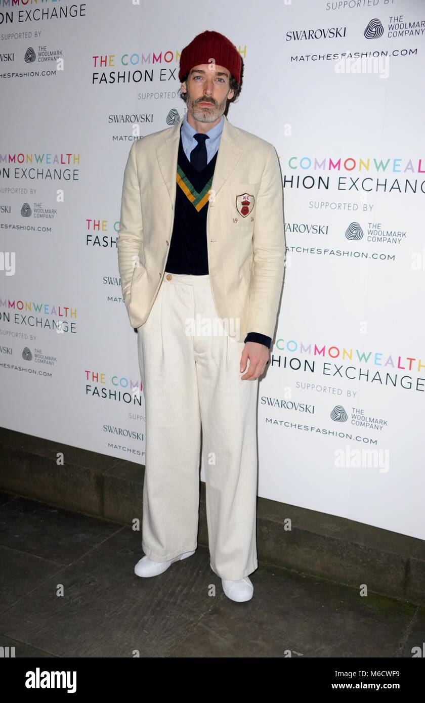 Richard Biedul at the VIP viewing of The Commonwealth Fashion Exchange ...