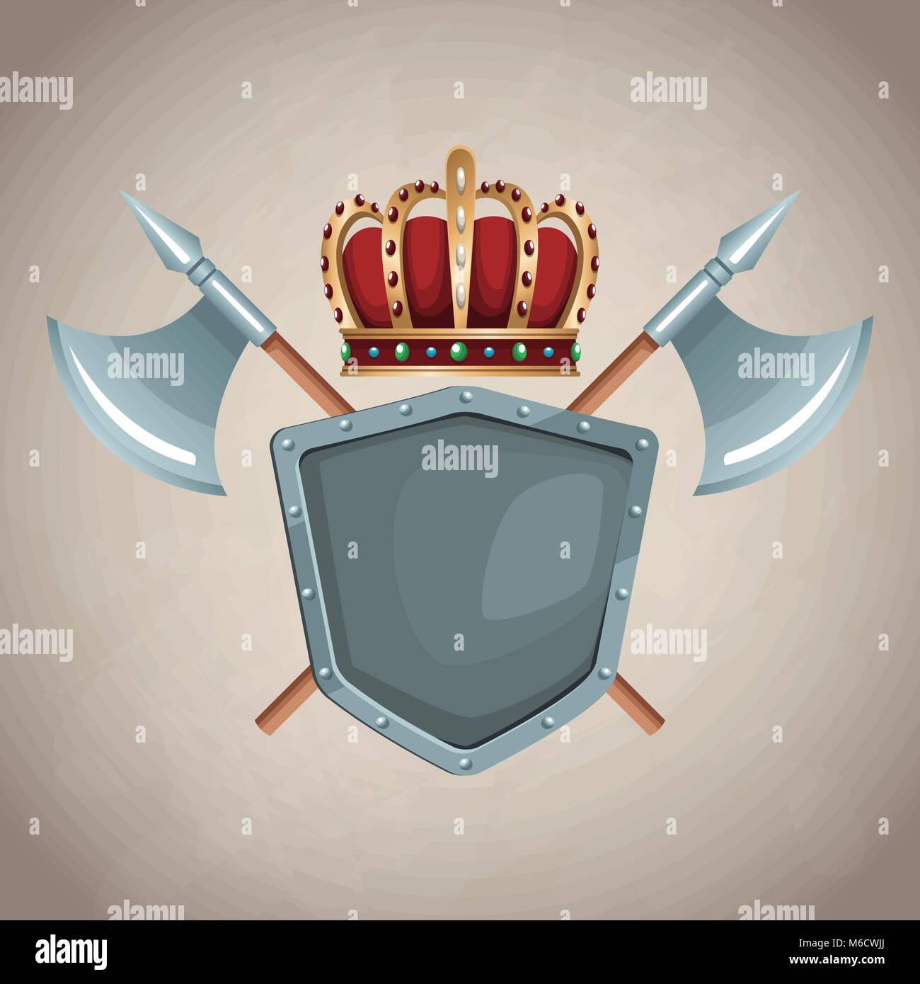 Medieval army emblem Stock Vector Image & Art - Alamy