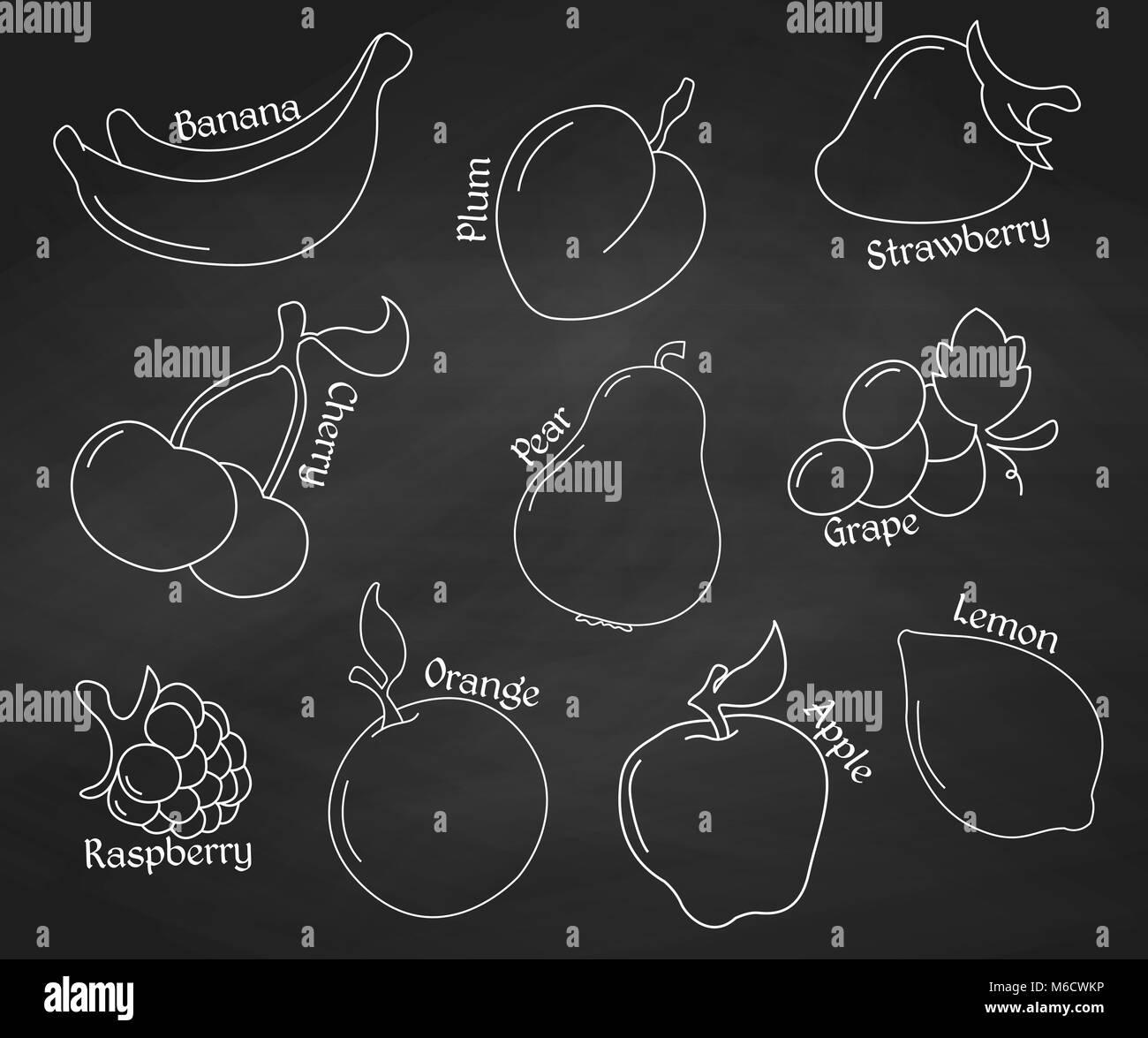 Healthy fruits on market Black and White Stock Photos & Images - Alamy