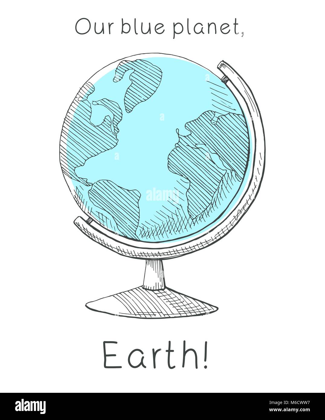 Planet Earth Drawing