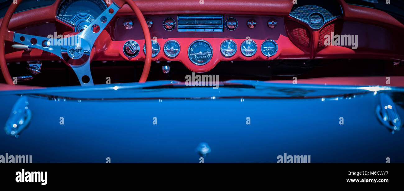 Drag racing car dashboard hi-res stock photography and images - Alamy