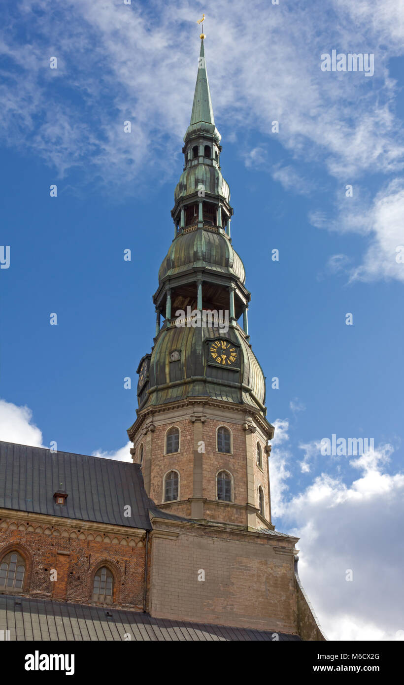 Riga st peters church tower hi-res stock photography and images - Alamy