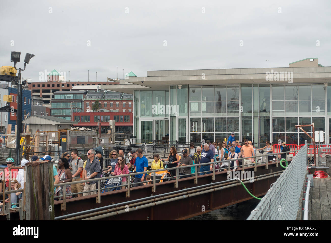Portland Maine Ferry Stock Photo - Alamy