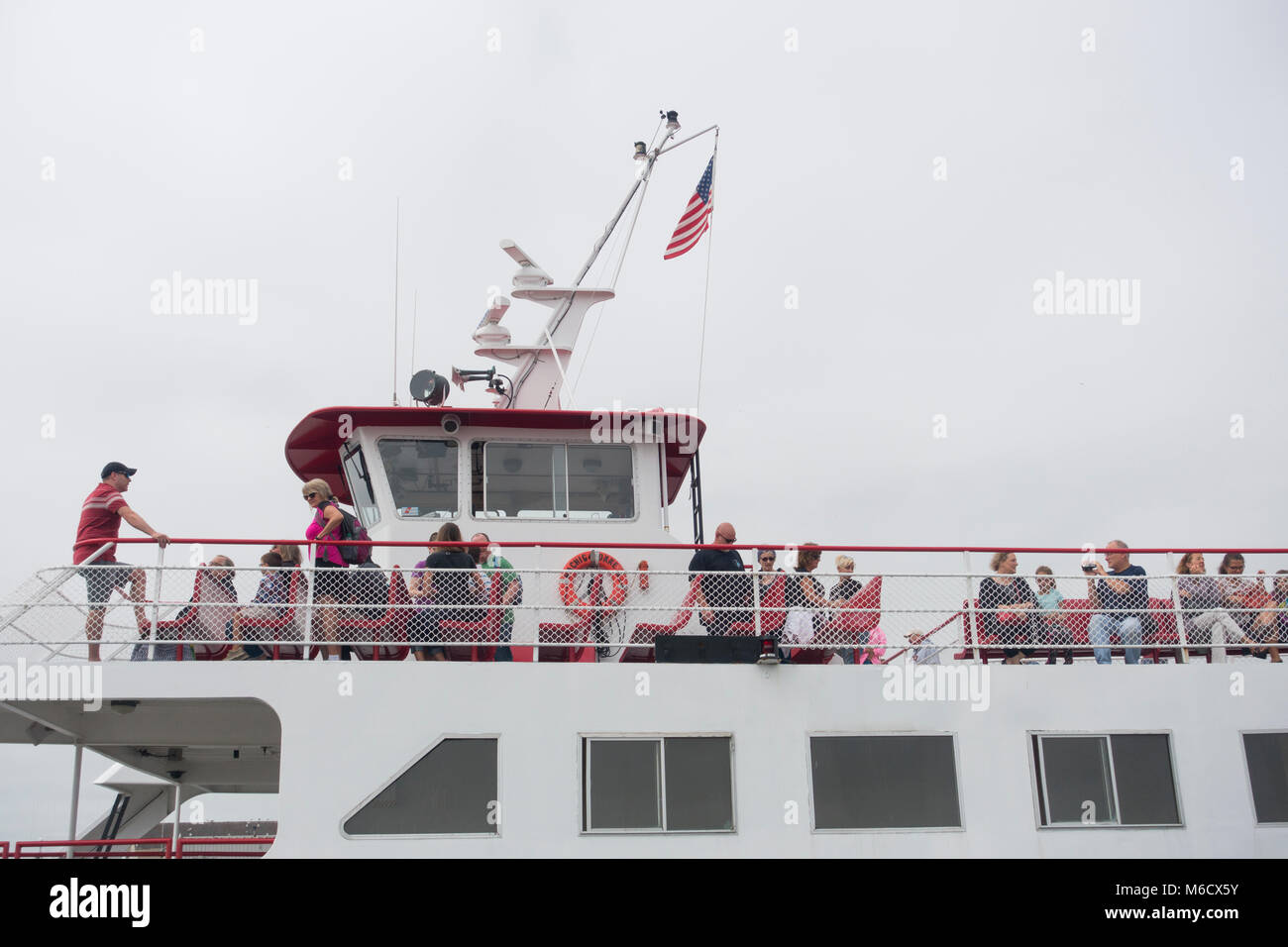 Portland Maine Ferry Stock Photo - Alamy