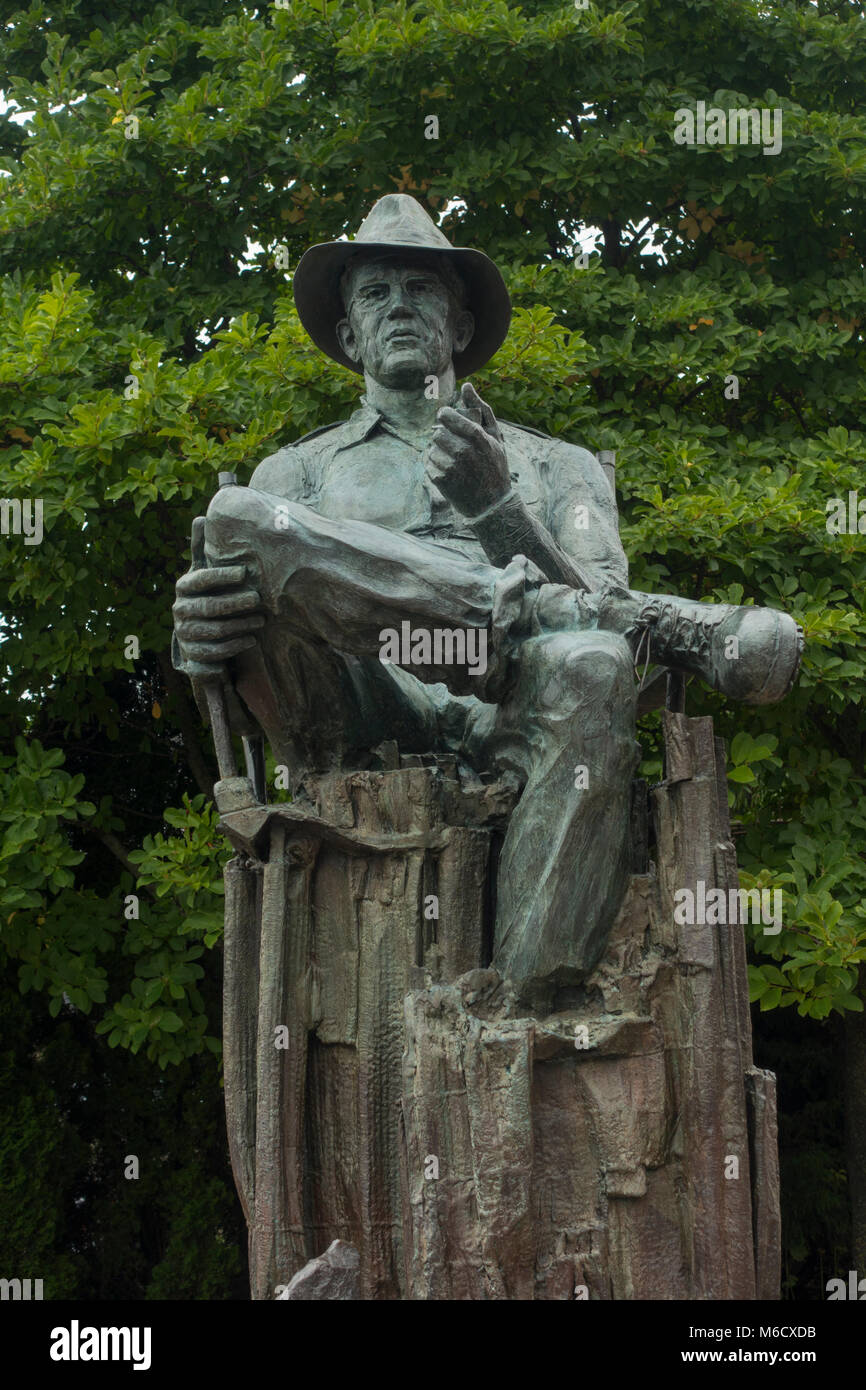 John Ford statue Portland Maine Stock Photo - Alamy