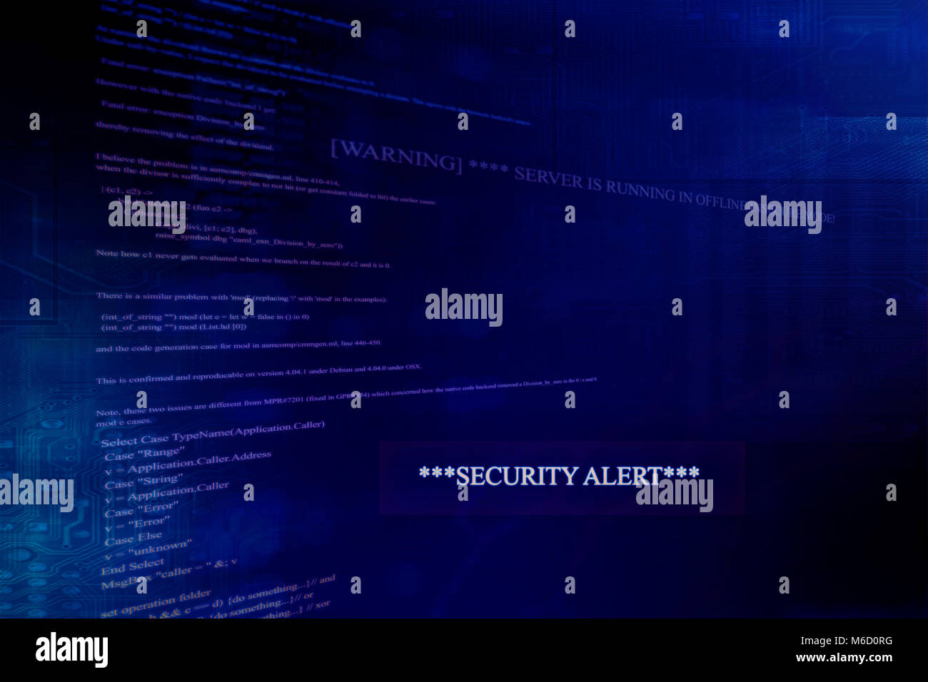 System buttons warning hi-res stock photography and images - Alamy