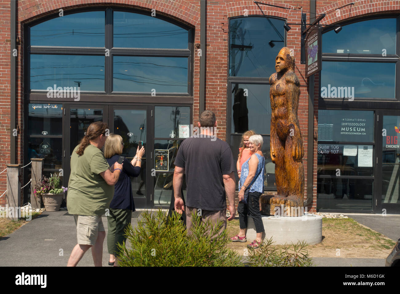 International Cryptozoology Museum Portland Maine Stock Photo - Alamy