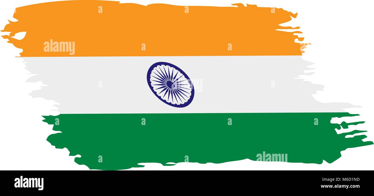 India flag, vector illustration Stock Vector Image & Art - Alamy