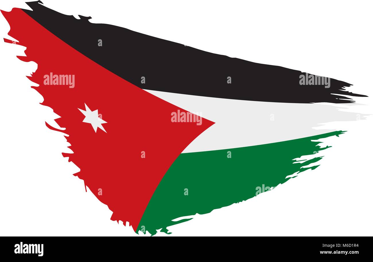 Jordan flag, vector illustration Stock Vector Image & Art - Alamy