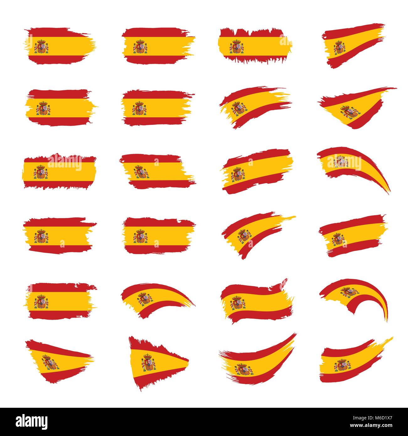 spain flag, vector illustration Stock Vector Image & Art - Alamy