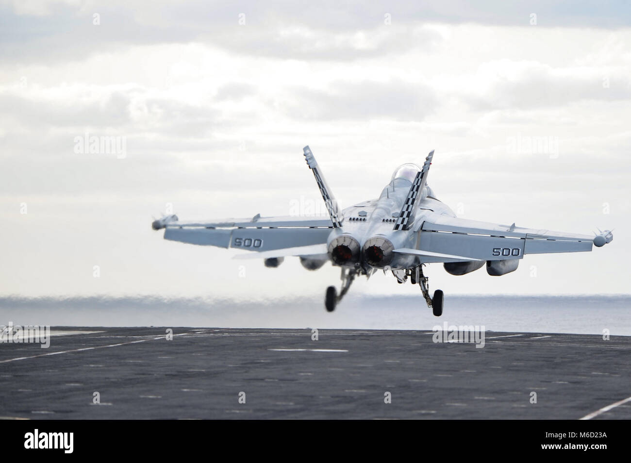 180228-N-NQ487-224 ATLANTIC OCEAN (Feb. 28, 2018) An EA-18G Growler ...