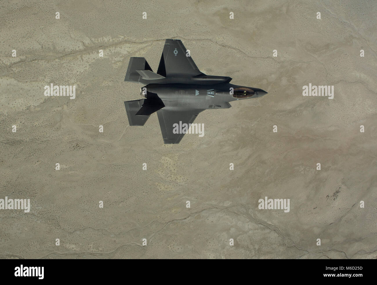 A U.S. Air Force F-35A Lightning II, assigned to the 4th Fighter ...