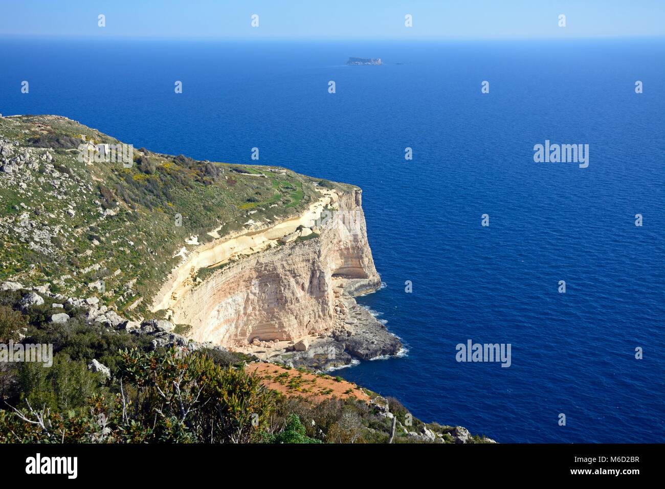 View of dingli cliffs hi-res stock photography and images - Alamy