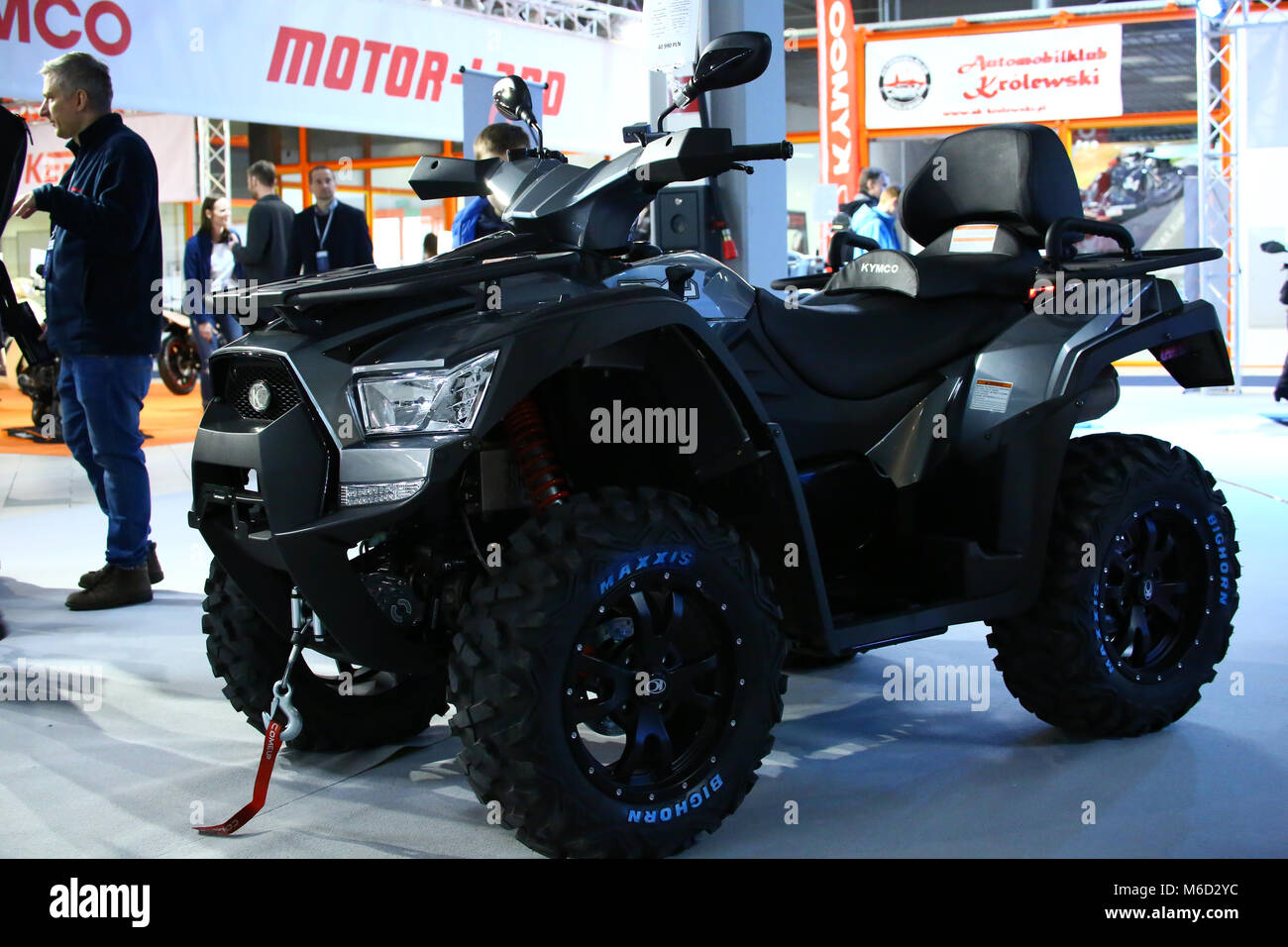 Nadarzyn, Poland, 2nd March 2018: Motorcyle Show opens at PTAK Expo ...