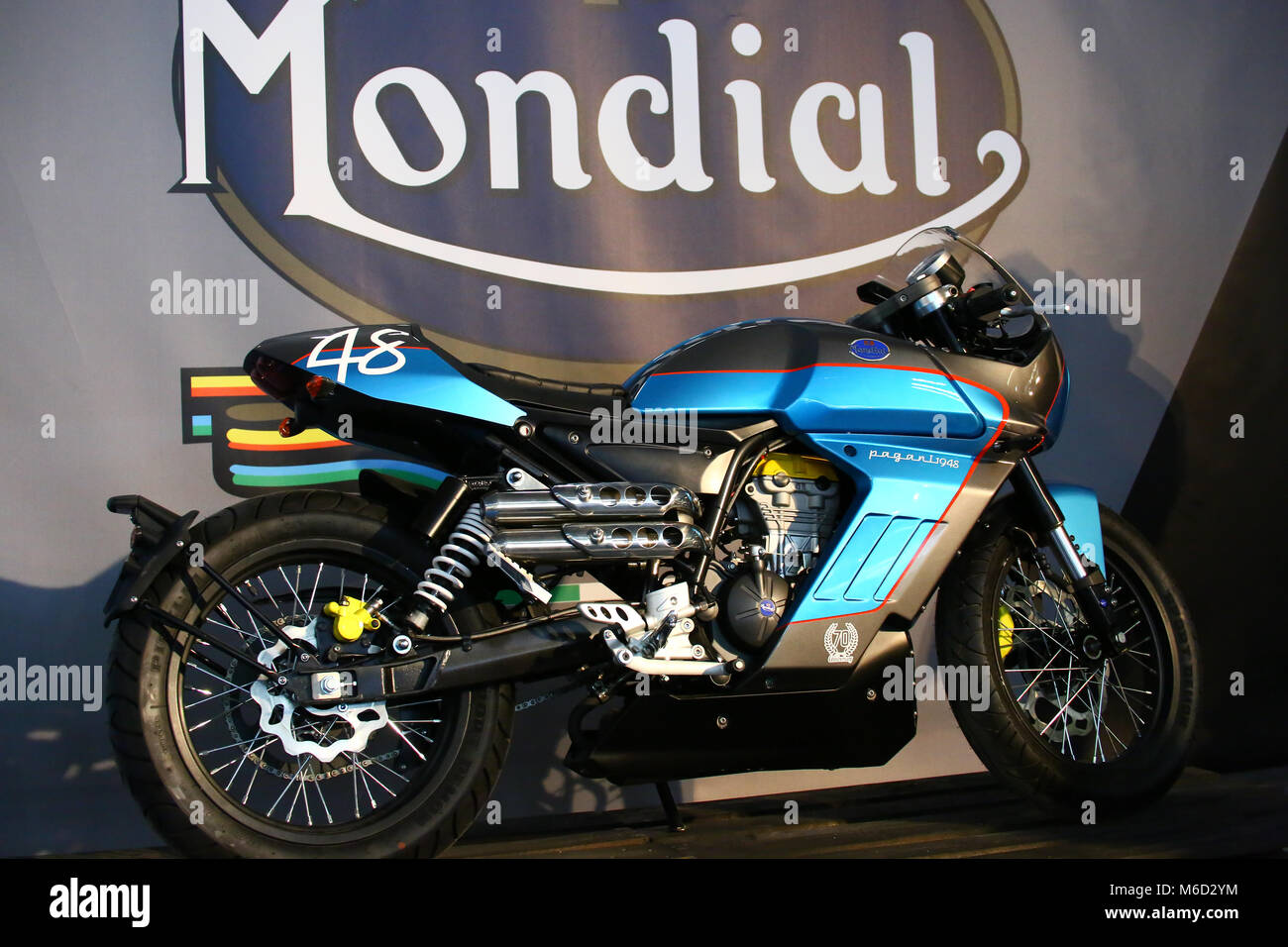 Nadarzyn, Poland, 2nd March 2018: Motorcyle Show opens at PTAK Expo ...