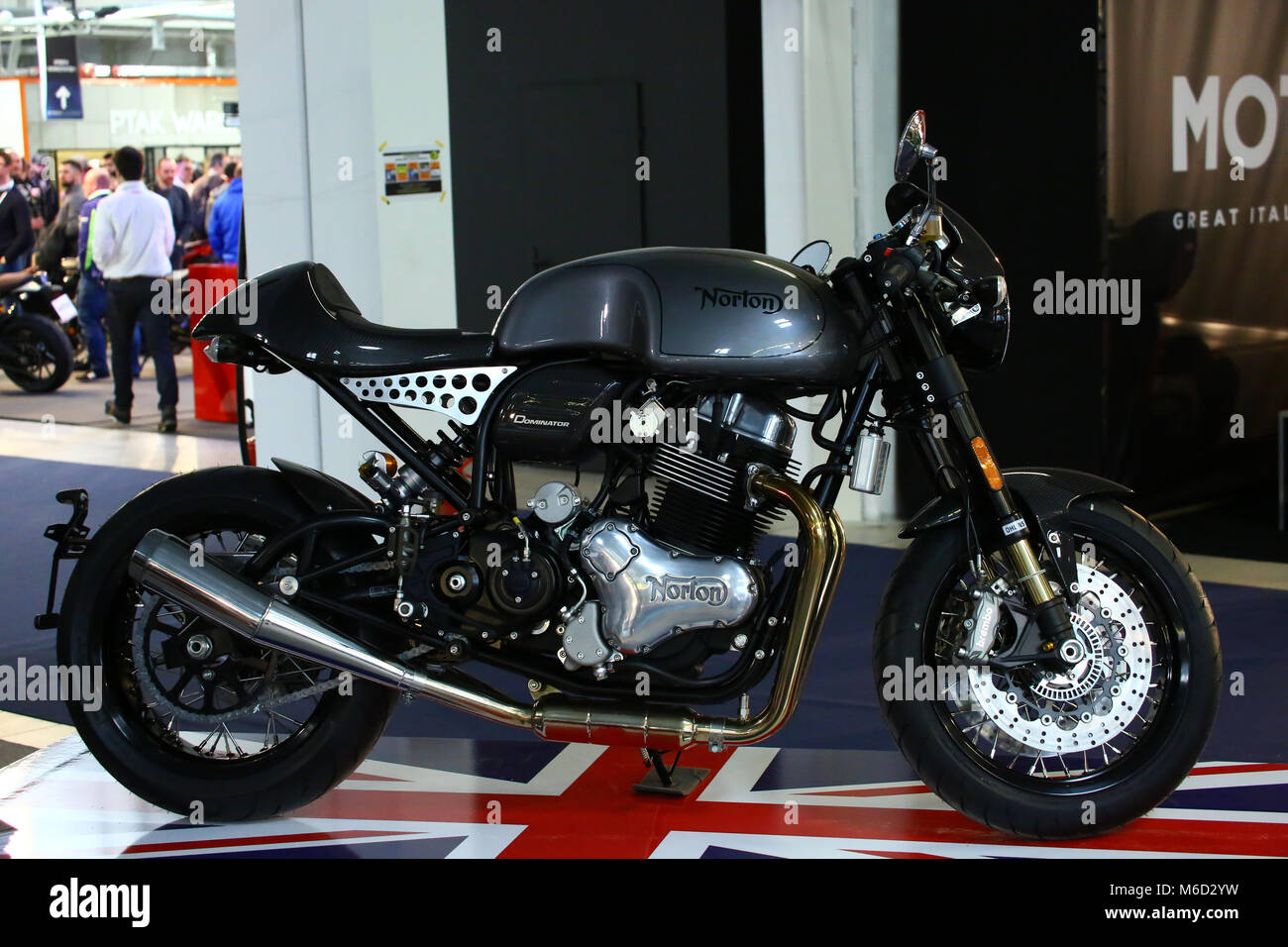 Nadarzyn, Poland, 2nd March 2018: Motorcyle Show opens at PTAK Expo ...