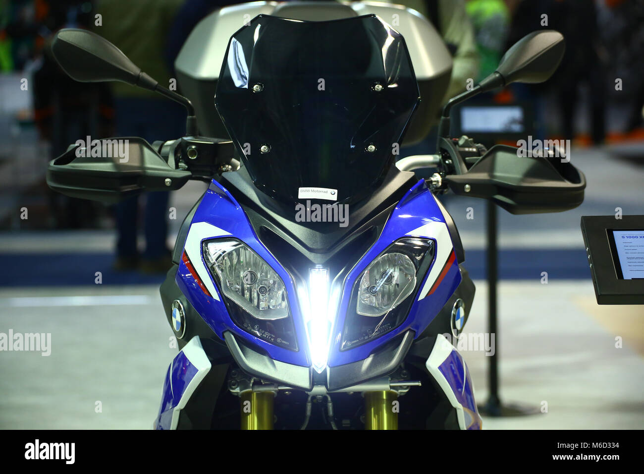 Nadarzyn, Poland, 2nd March 2018: Motorcyle Show opens at PTAK Expo ...