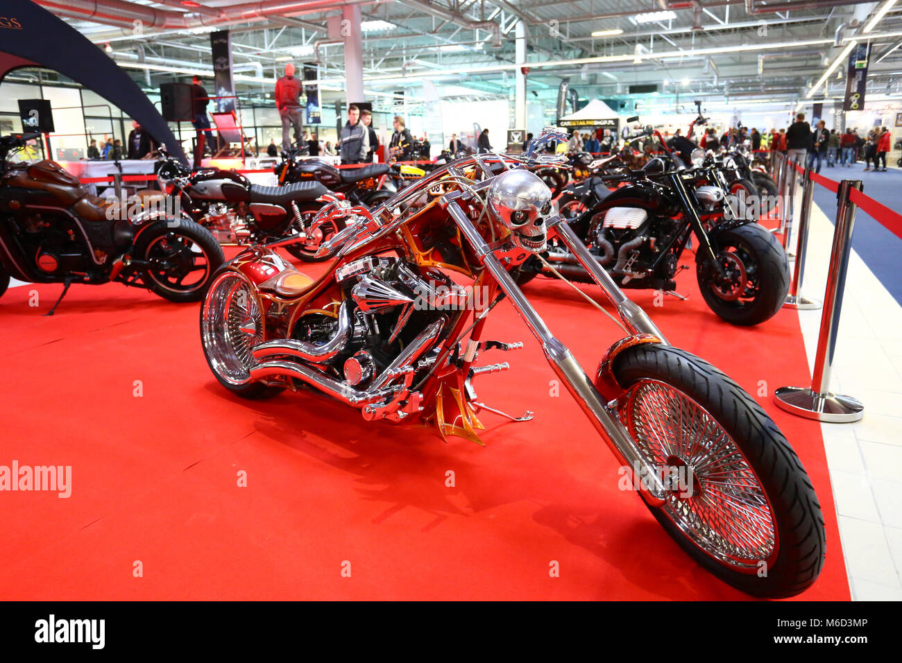 Custom motorcycle production hi-res stock photography and images - Alamy