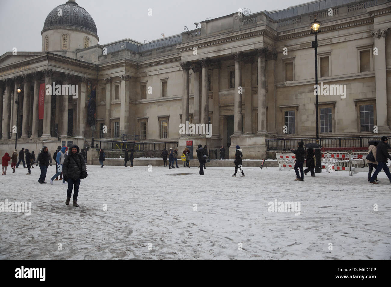 London, UK. 2nd Mar, 2018. As the cold weather continues there is more ...