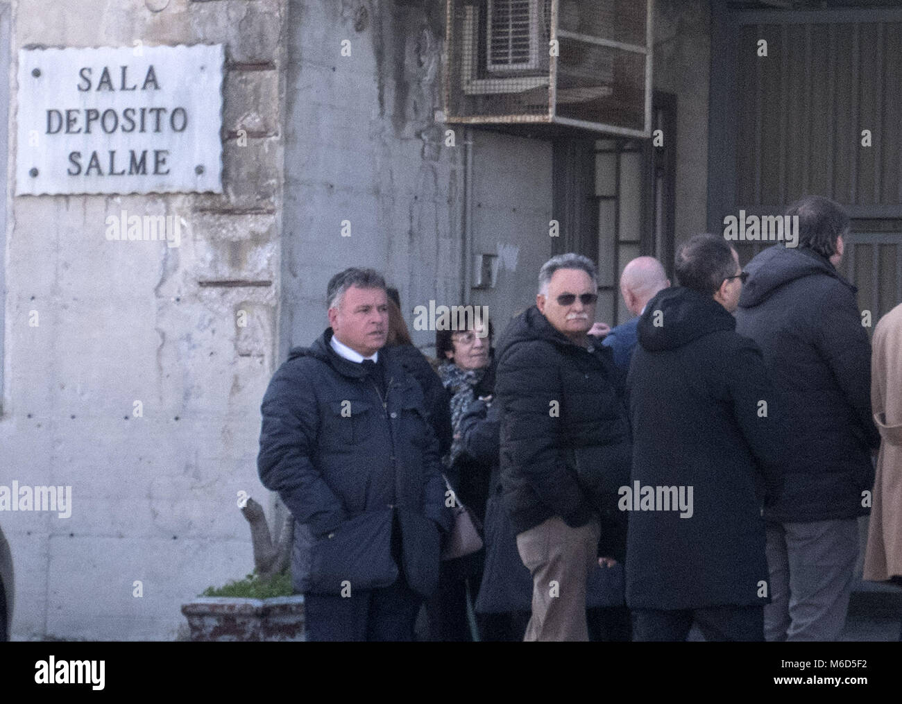 The body of Luigi Capasso the carabiniere author of the massacre of ...