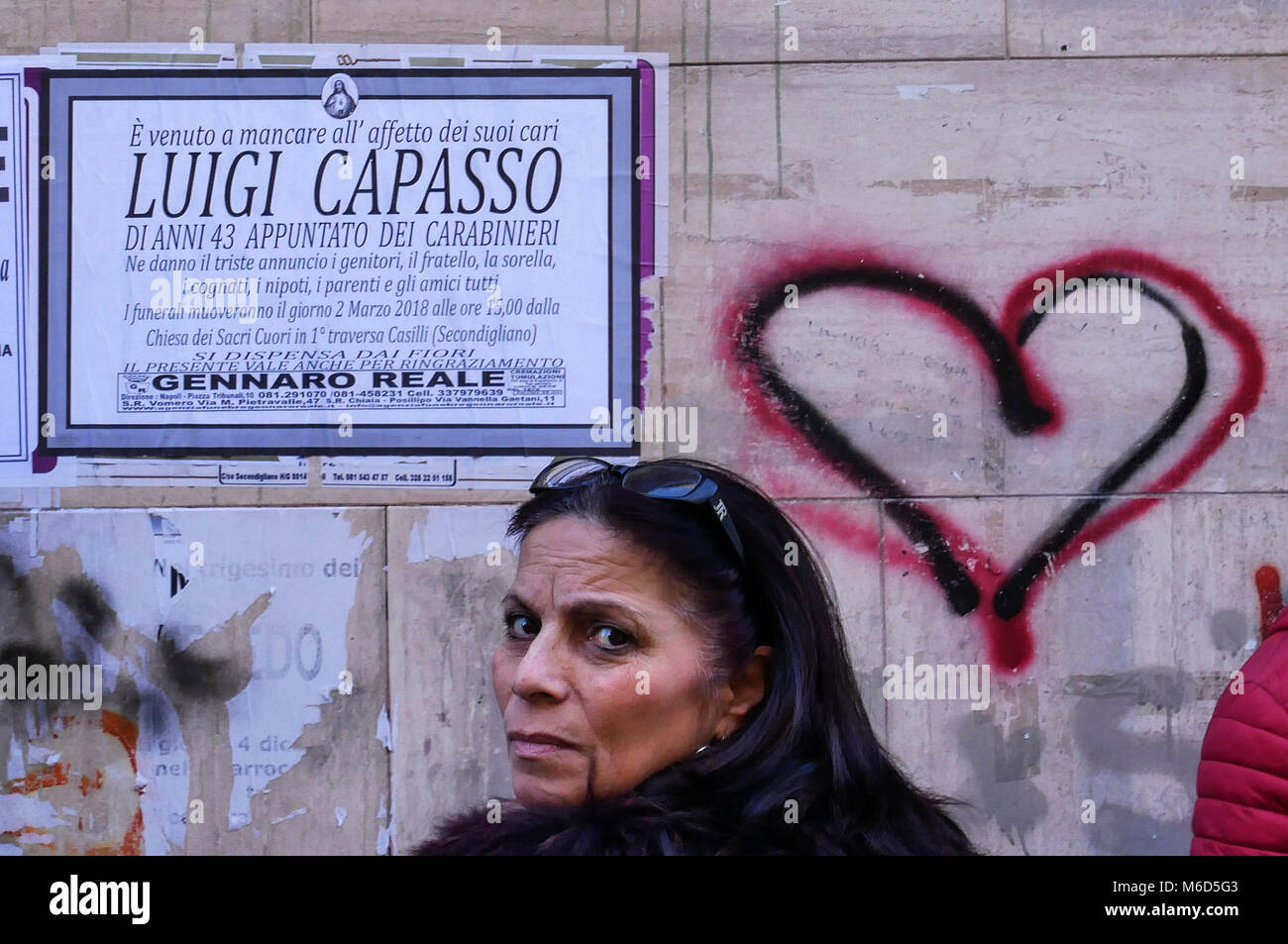The body of Luigi Capasso the carabiniere author of the massacre of ...
