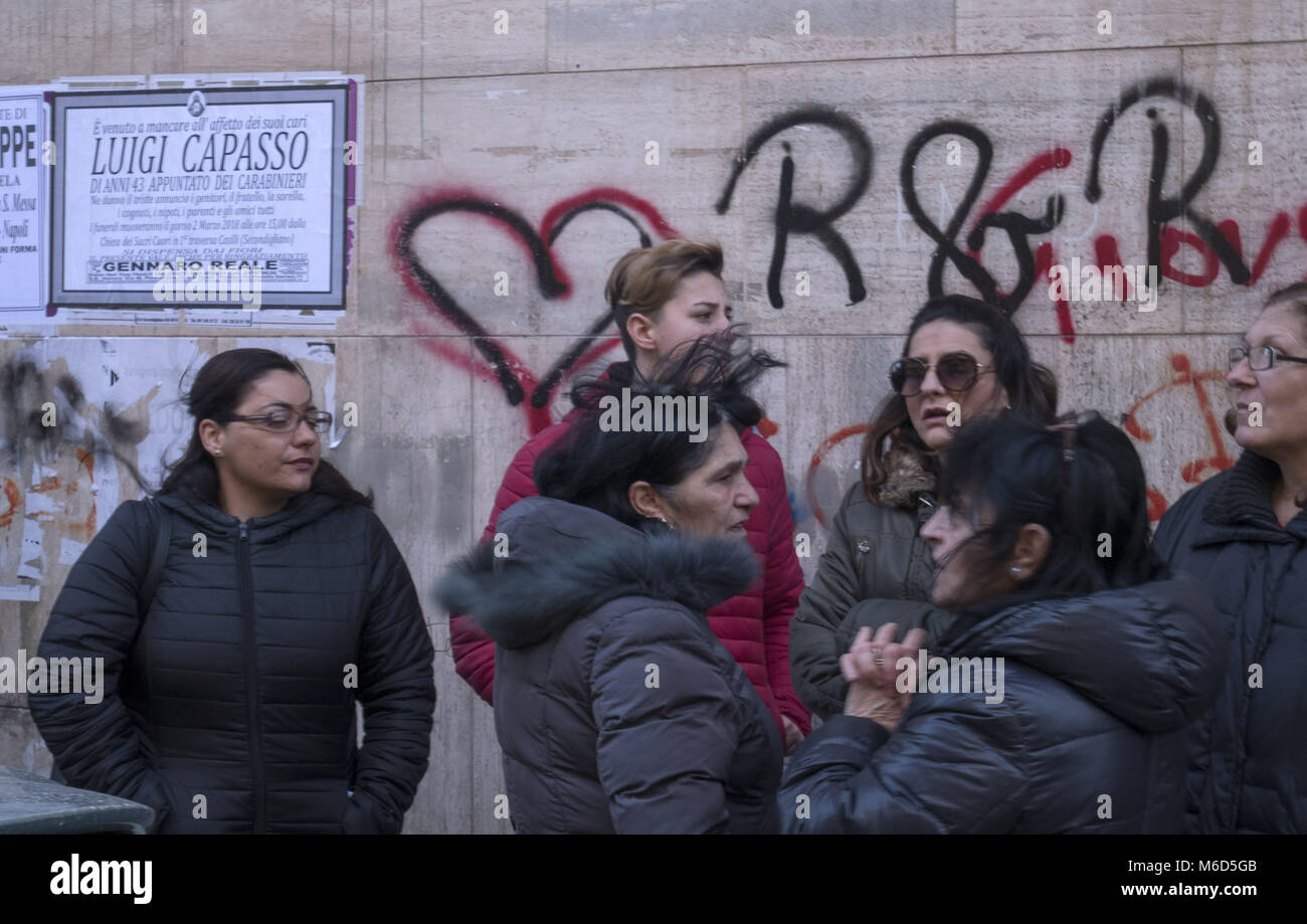 The body of Luigi Capasso the carabiniere author of the massacre of ...