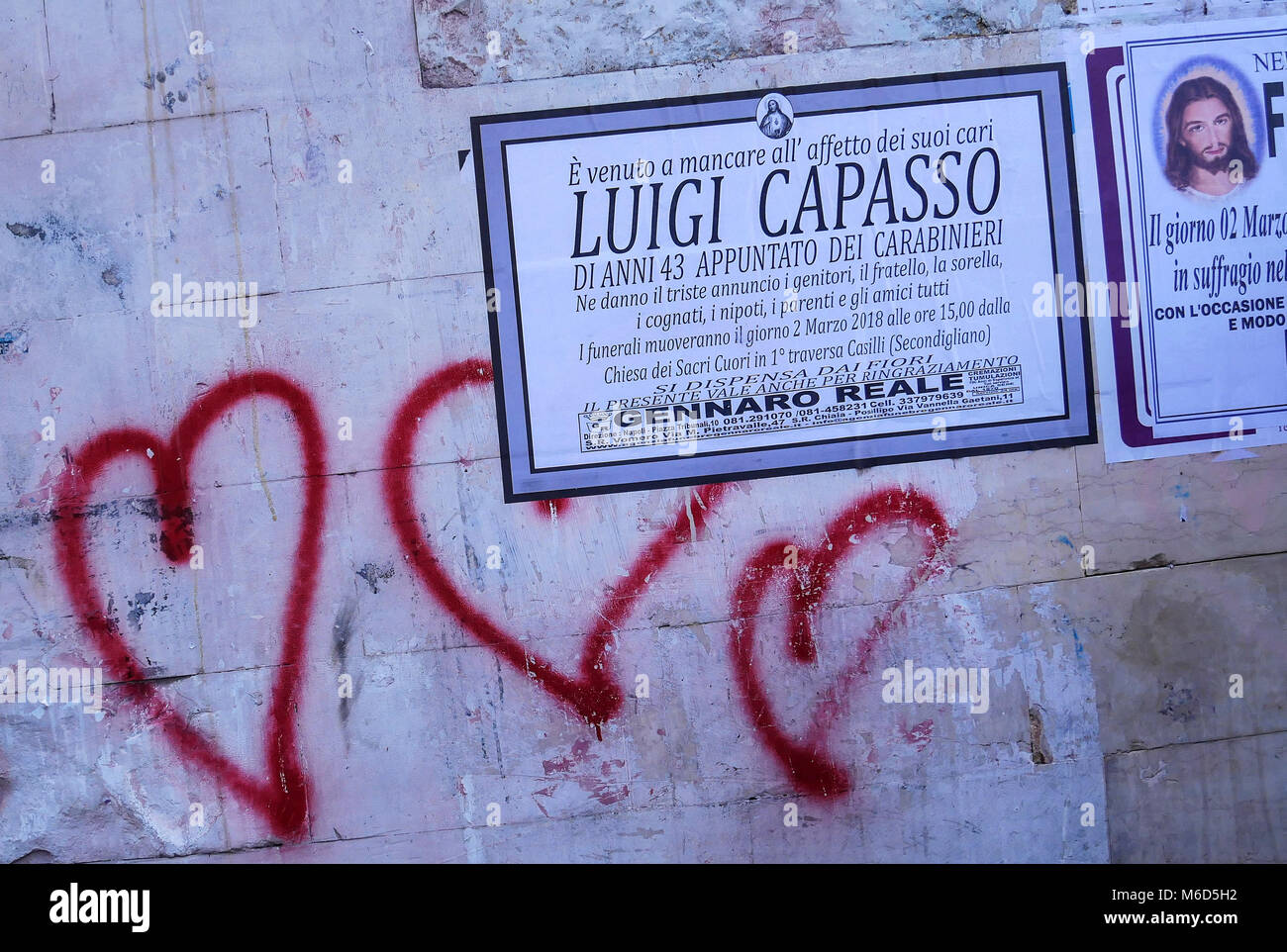 The body of Luigi Capasso the carabiniere author of the massacre of ...