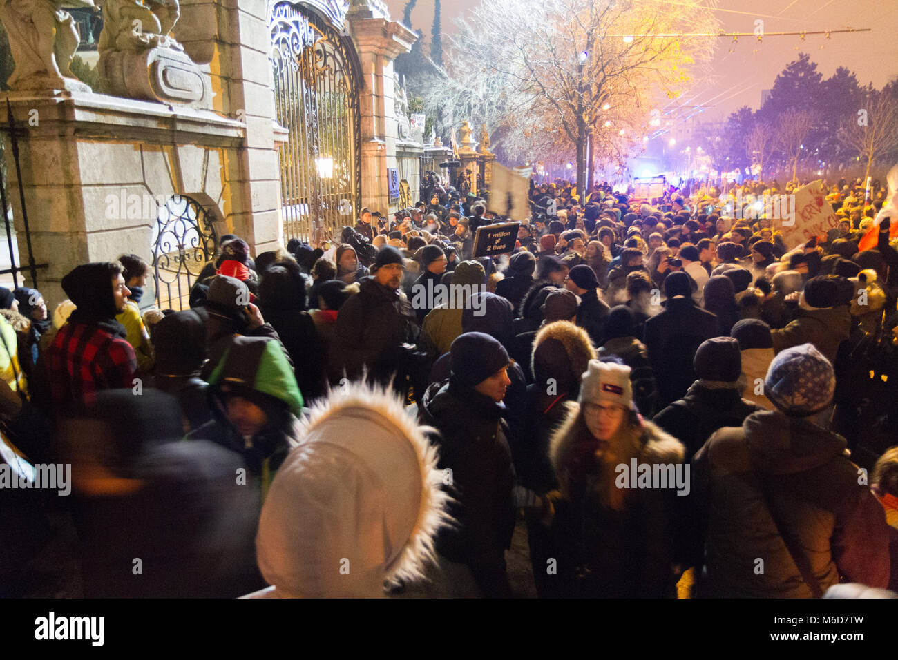 Mafia protest hi-res stock photography and images - Alamy