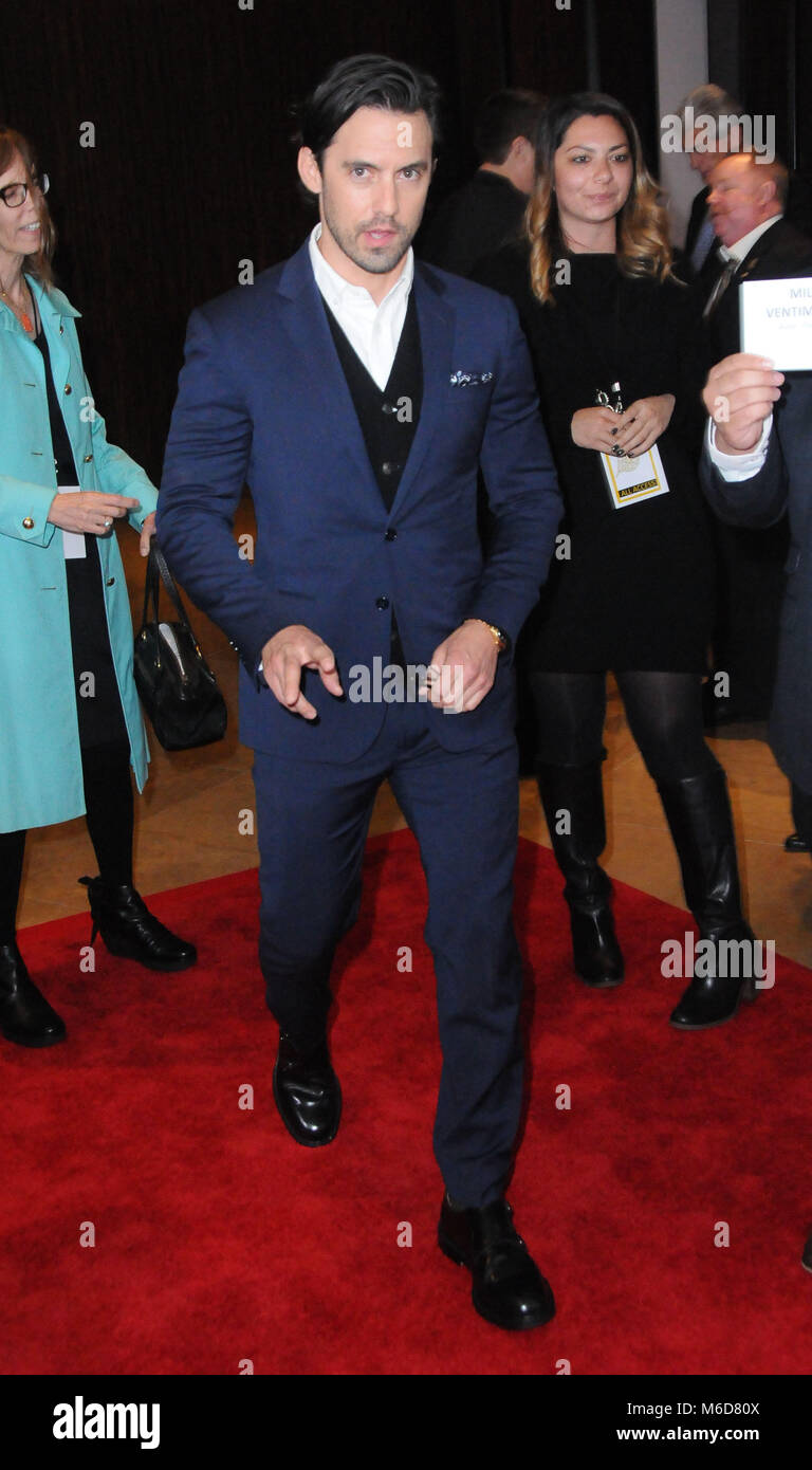 Beverly Hills, California, USA. 2nd March, 2018. Actor Milo Ventimiglia ...