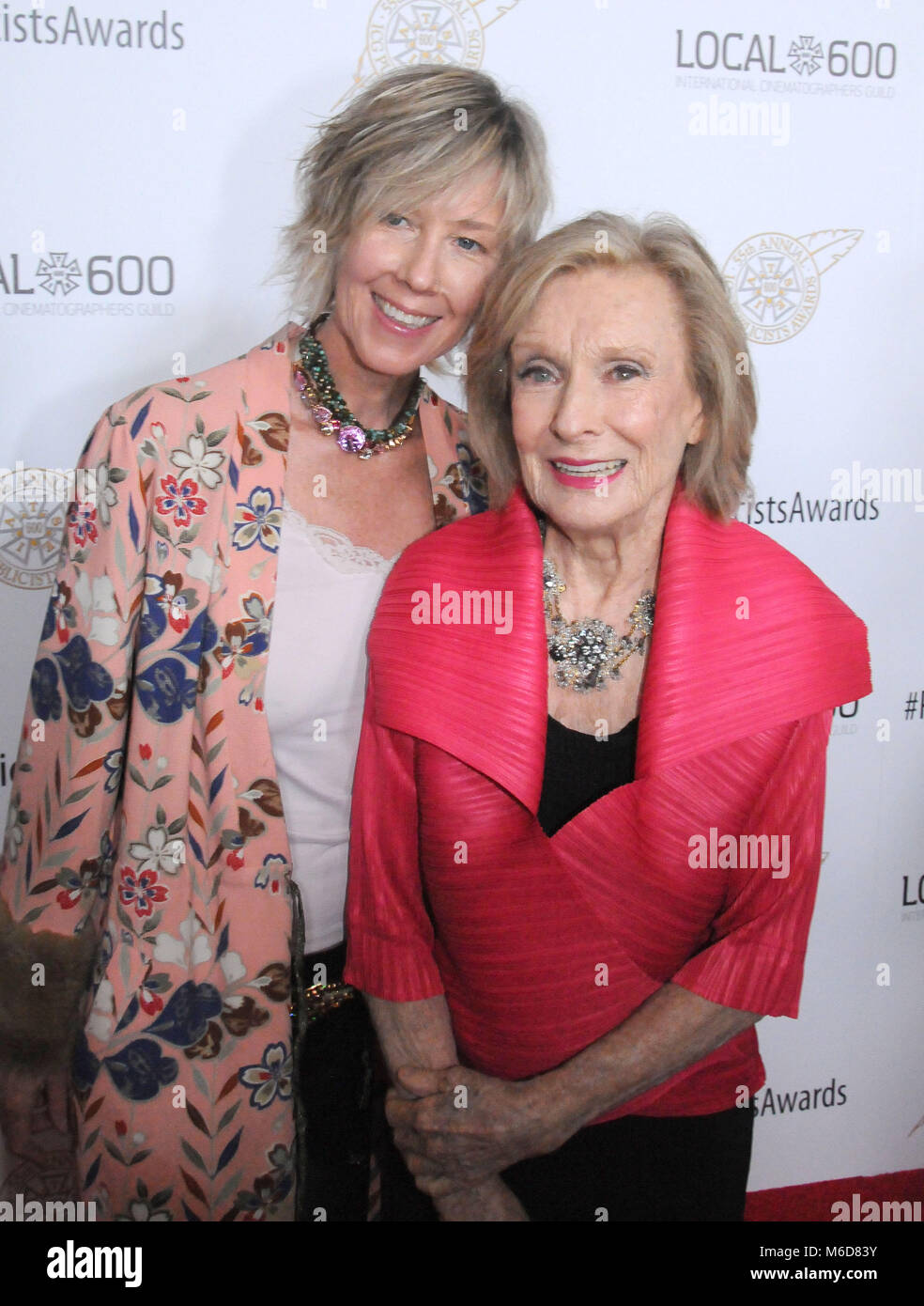 Beverly Hills, California, USA. 2nd March, 2018. (L-R) Dinah Englund ...