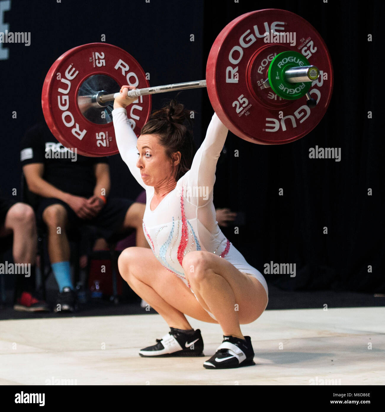 Columbus, Ohio, USA. 2 March, 2018. Alyssa Ritchey competes in the ...