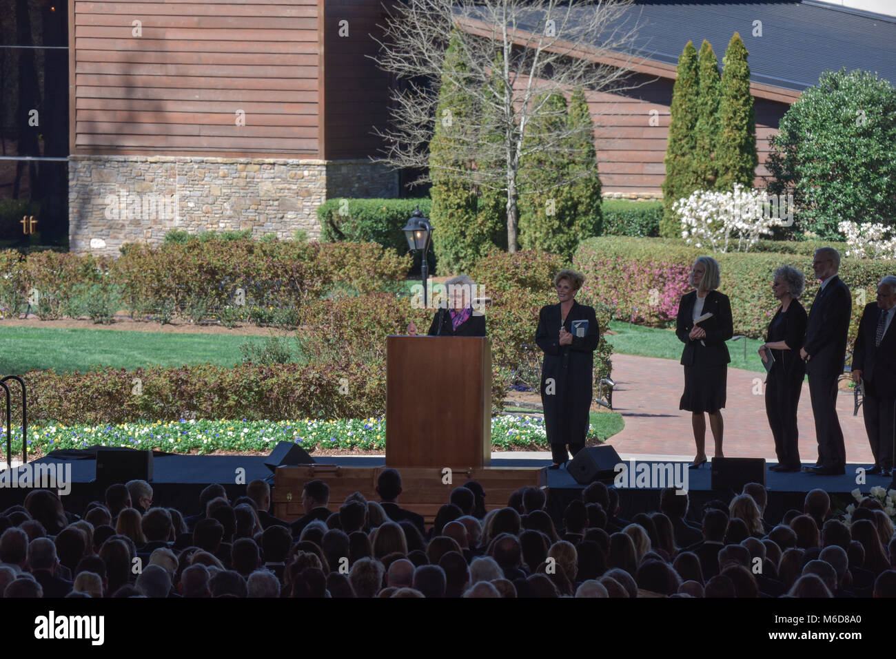Charlotte, NC, 2 March, 2018. Billy Graham's only surviving sister ...
