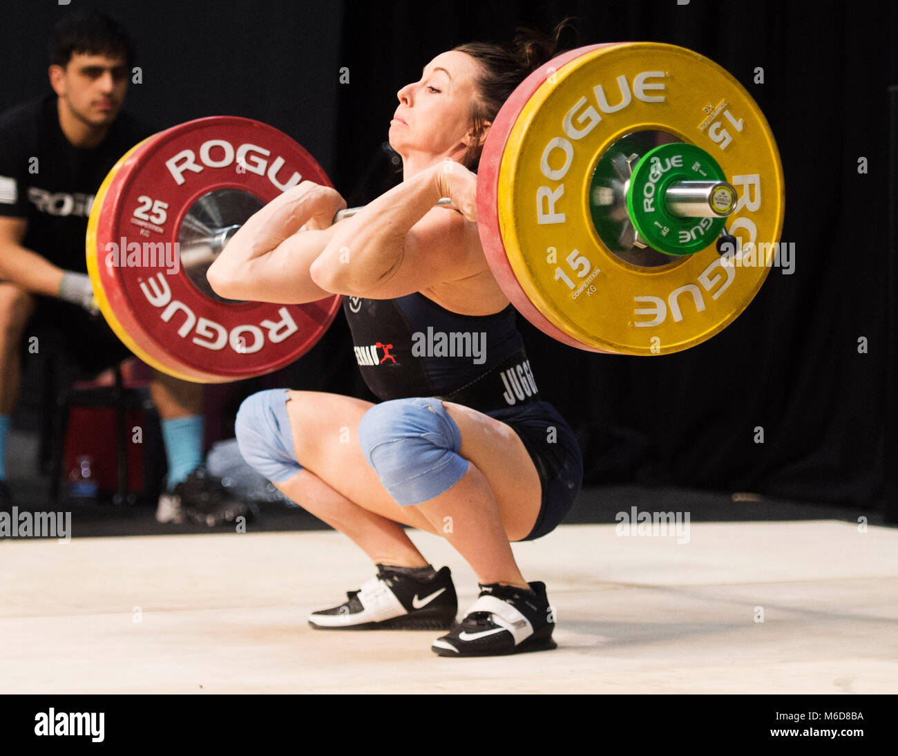 Columbus, Ohio, USA. 2 March, 2018. Alyssa Ritchey competes in the ...