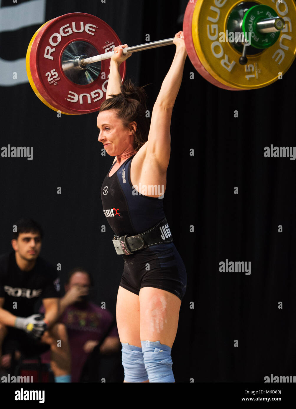 Columbus, Ohio, USA. 2 March, 2018. Alyssa Ritchey competes in the ...