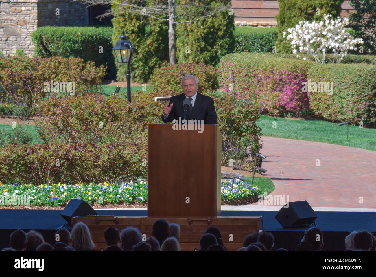 Charlotte, NC, 2 March, 2018. At what is now known as "Billy Graham's ...