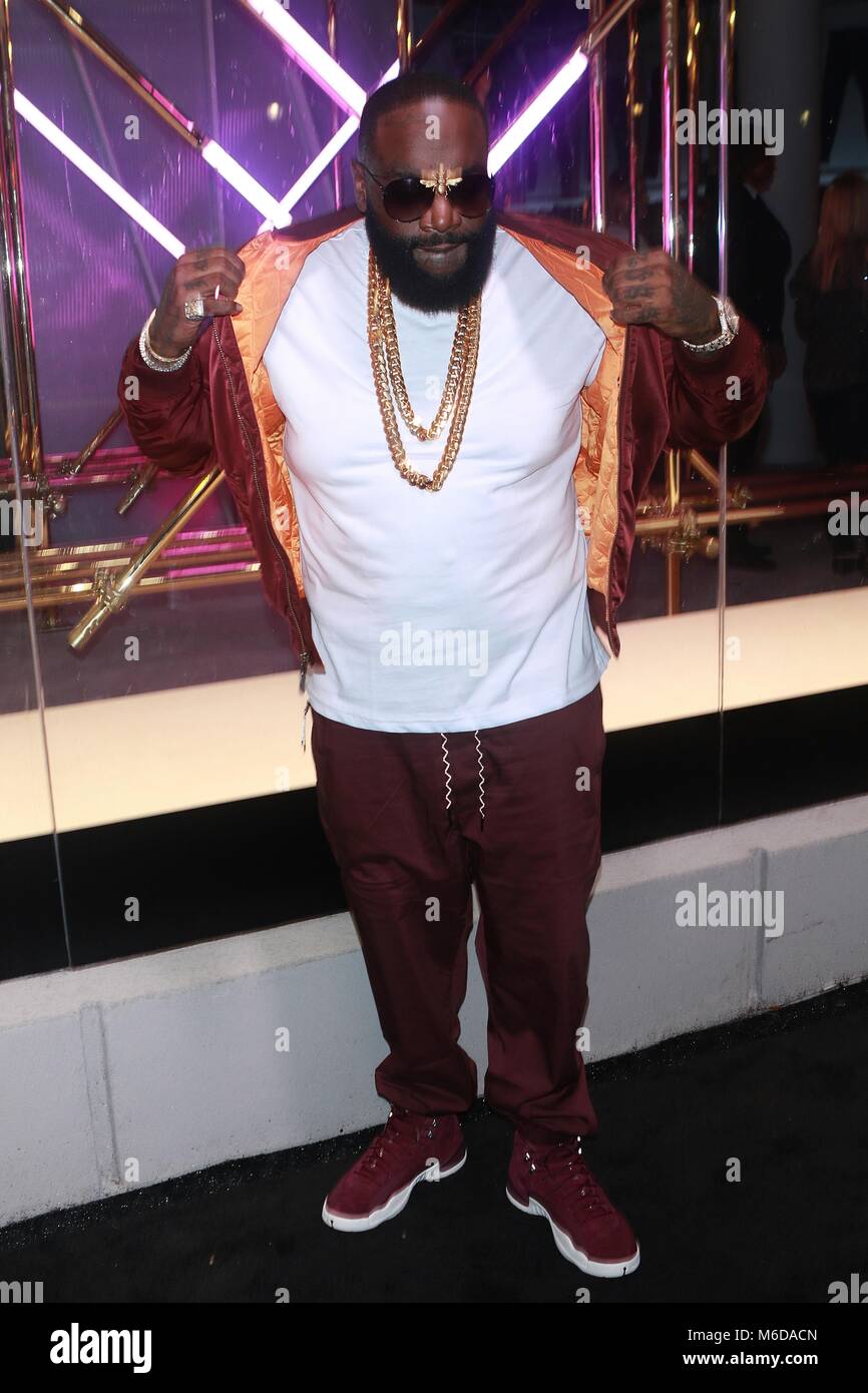 ***FILE PHOTO*** ***RICK ROSS RUSHED TO HOSPITAL. HE WAS NOT ON LIFE ...