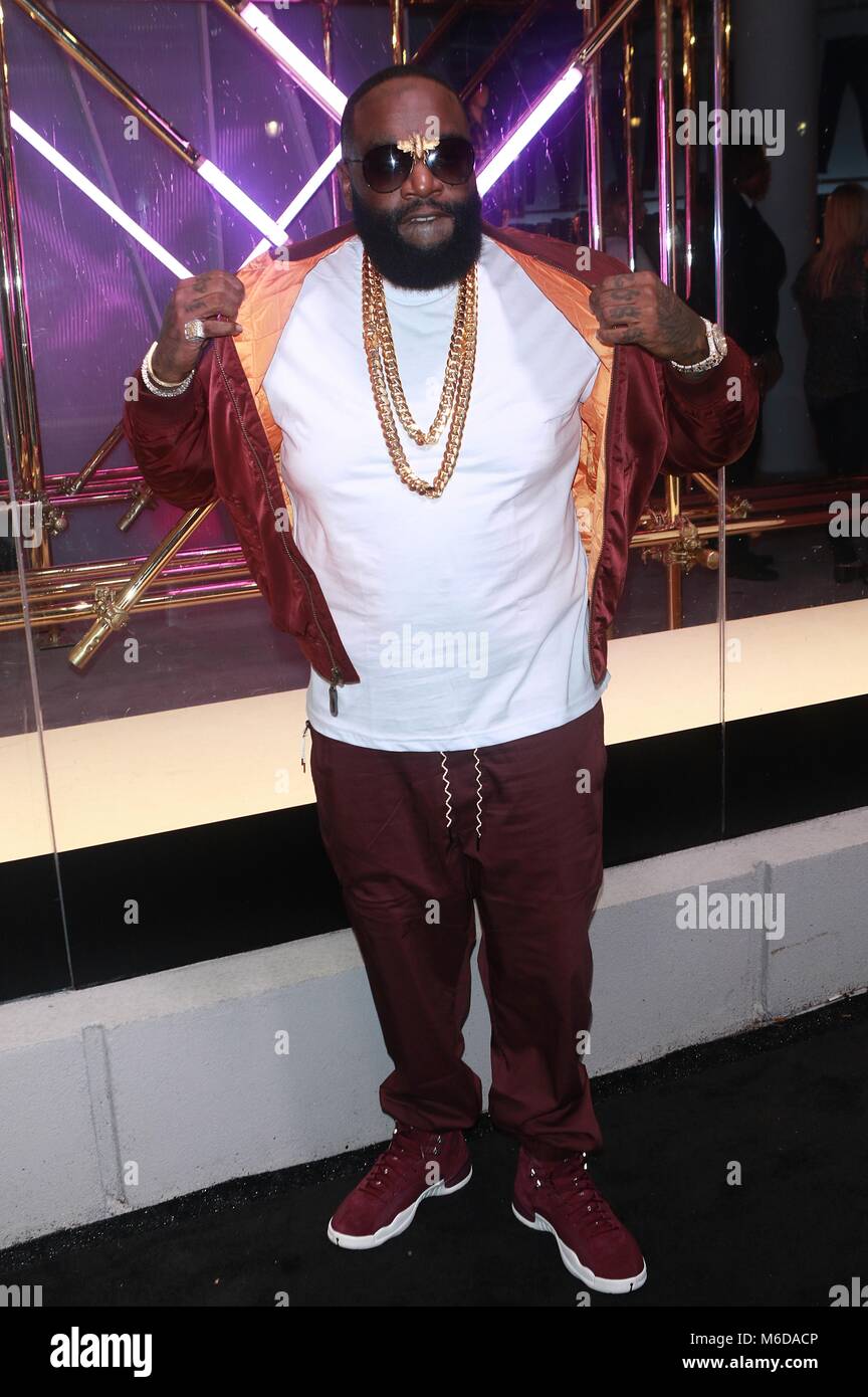 ***FILE PHOTO*** ***RICK ROSS RUSHED TO HOSPITAL. HE WAS NOT ON LIFE ...