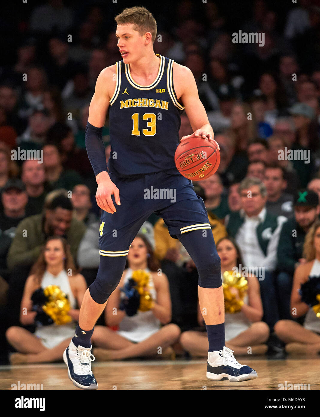 Michigan wolverines forward moritz wagner 13 hi-res stock photography ...