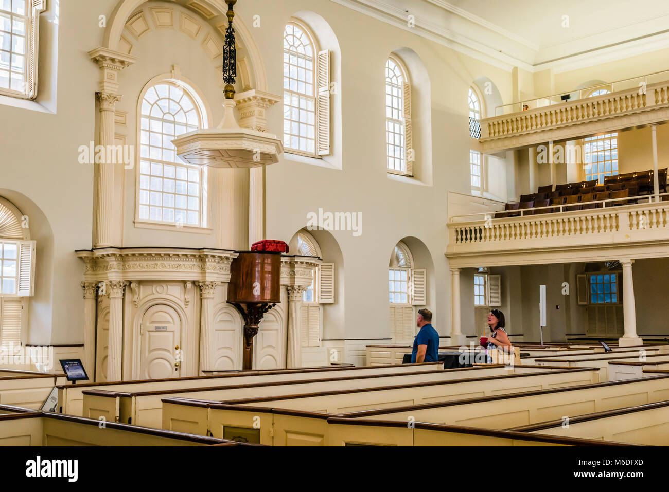 Old South Meeting House Boston, Massachusetts, USA Stock Photo - Alamy