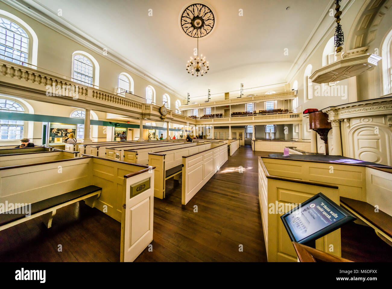 Old South Meeting House Boston, Massachusetts, USA Stock Photo - Alamy