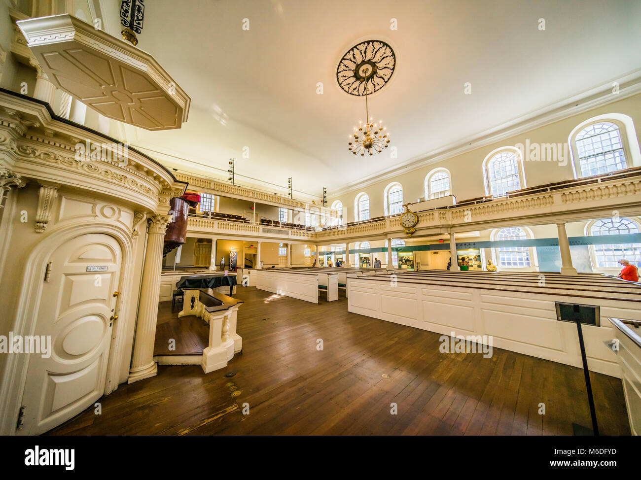 Old South Meeting House Boston, Massachusetts, USA Stock Photo - Alamy