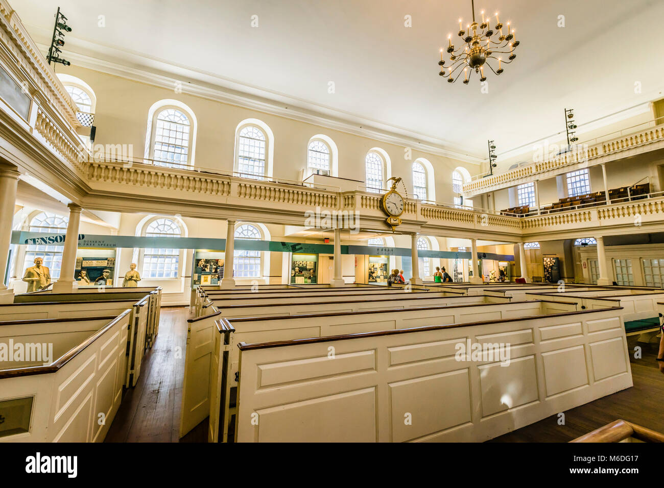 Old South Meeting House Boston, Massachusetts, USA Stock Photo - Alamy