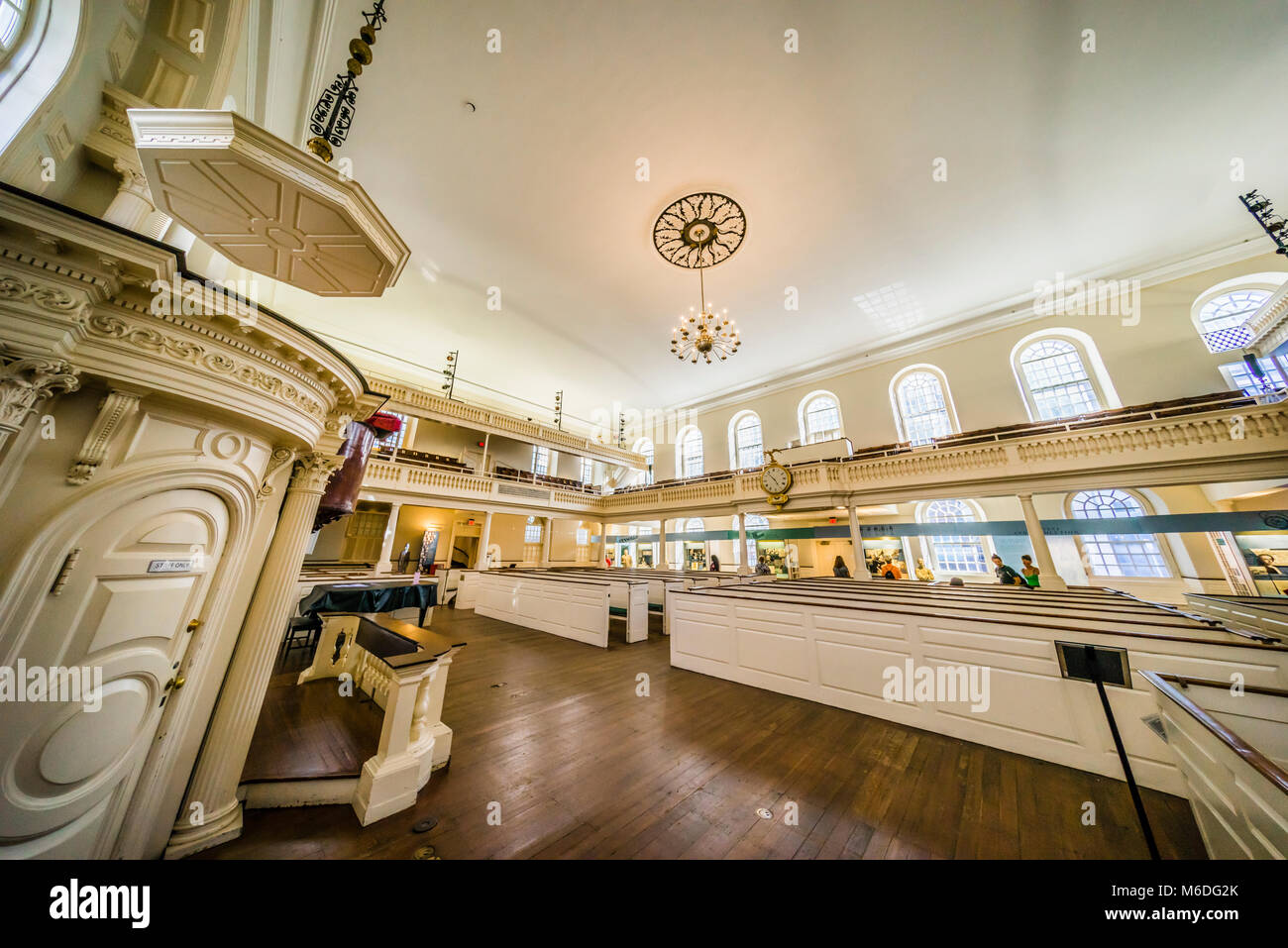 Old South Meeting House Boston, Massachusetts, USA Stock Photo - Alamy