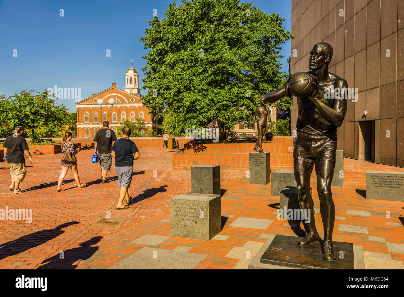 The Bill Russell Legacy Project Boston, Massachusetts, USA Stock Photo ...