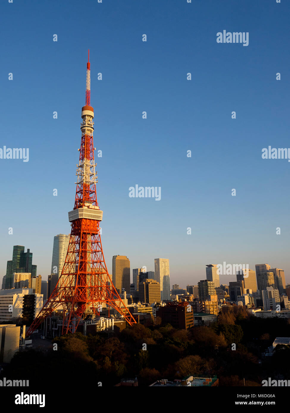 Tokyo tower landmark hi-res stock photography and images - Alamy